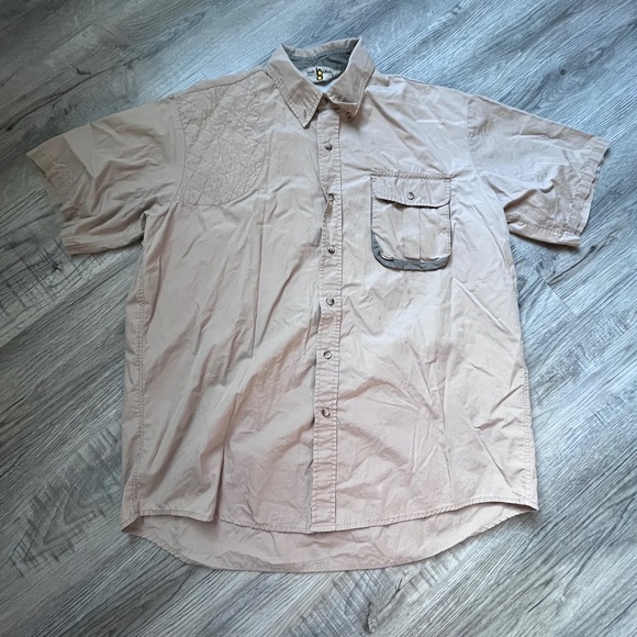 Bob Allen | Shirts | Vintage Bob Allen Large Button Up Short Sleeve Gun ...